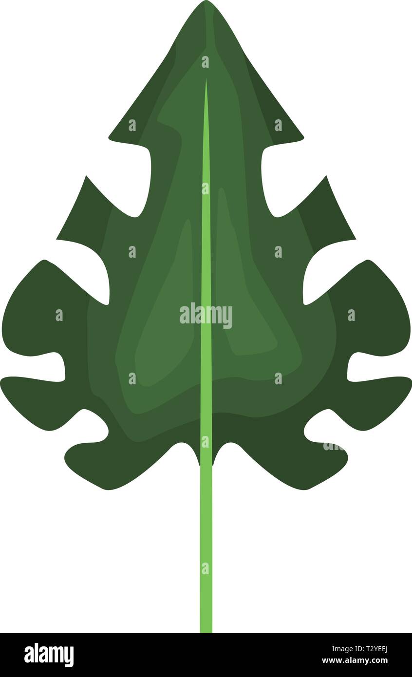 Leaf nature cartoon Stock Vector Image & Art - Alamy