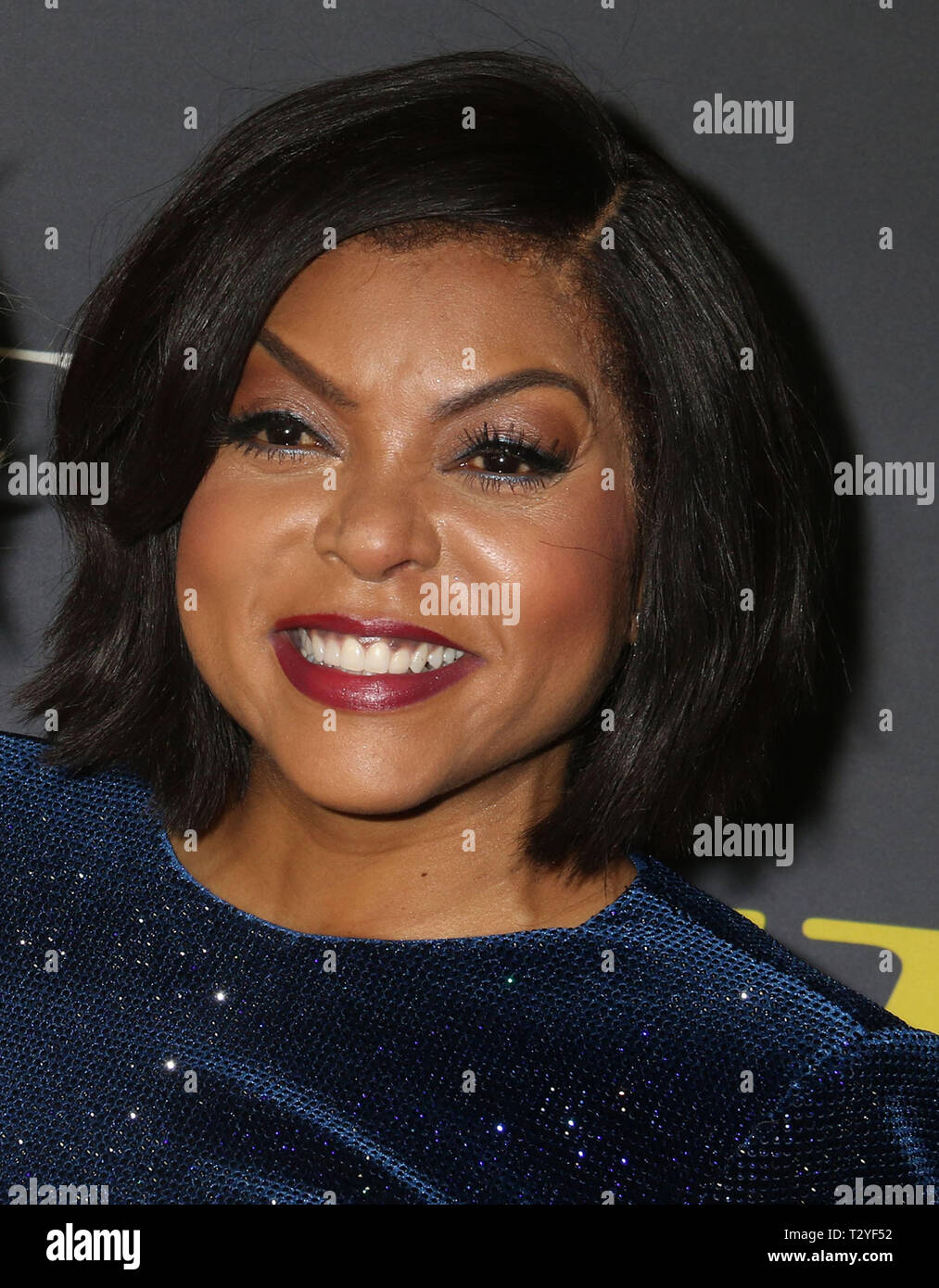 April 4, 2019 - New York City, New York, U.S. - Actress TARAJI P ...