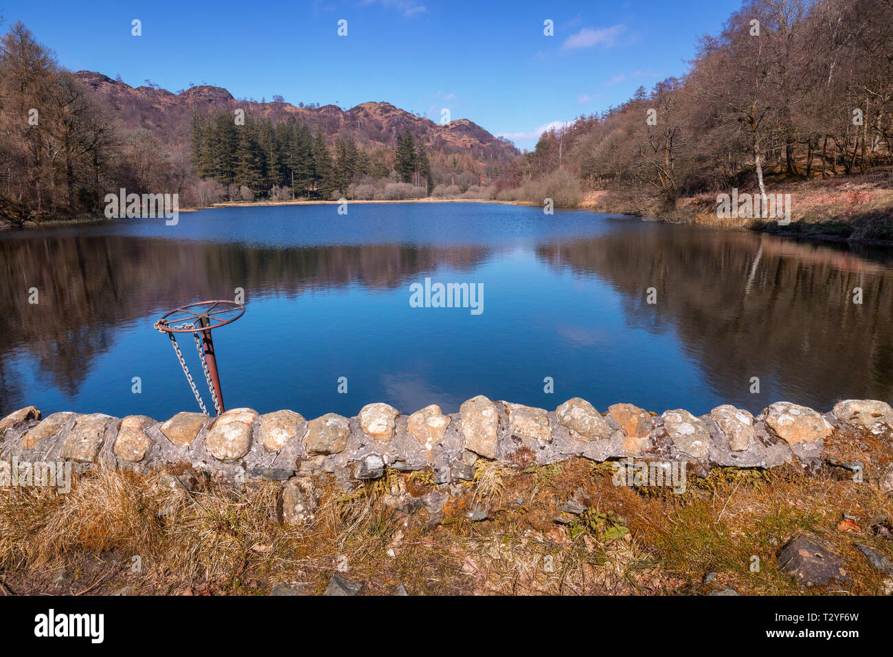 Yew Tree Tarn, One of the most accessable tarns – the road from ...