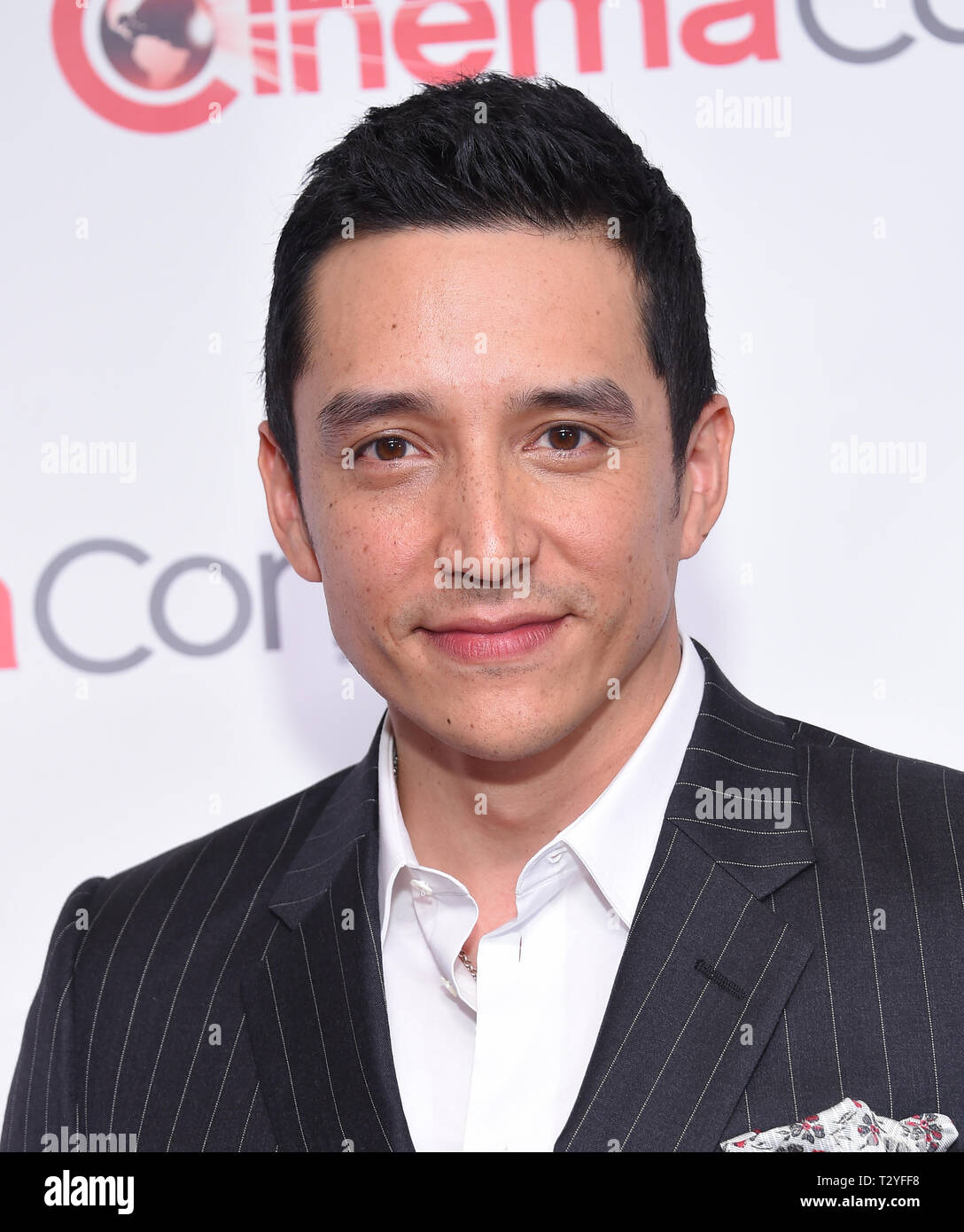 April 4, 2019 - Las Vegas, Nevada, U.S. - Gabriel Luna arrives for the ...