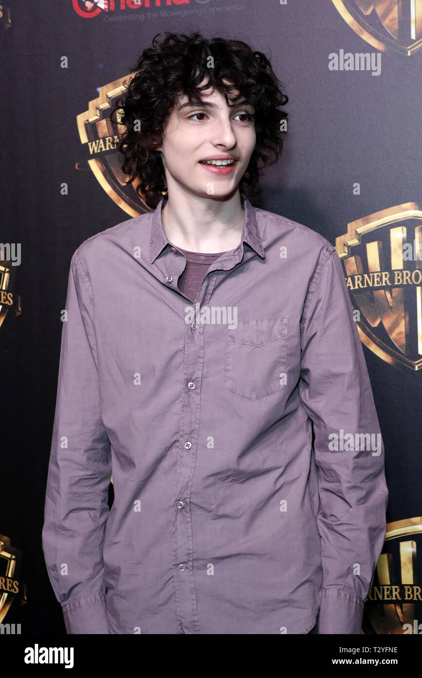 April 2, 2019 - Las Vegas, NV, USA - LAS VEGAS - APR 2: Finn Wolfhard ...