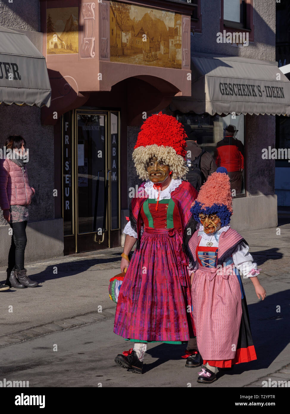 Gathering of the masks, Nassereither Schellerlauf-Fasnacht, Nassereith ...