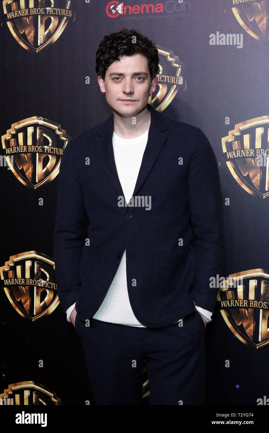 April 2, 2019 - Las Vegas, NV, USA - LAS VEGAS - APR 2: Aneurin Barnard ...