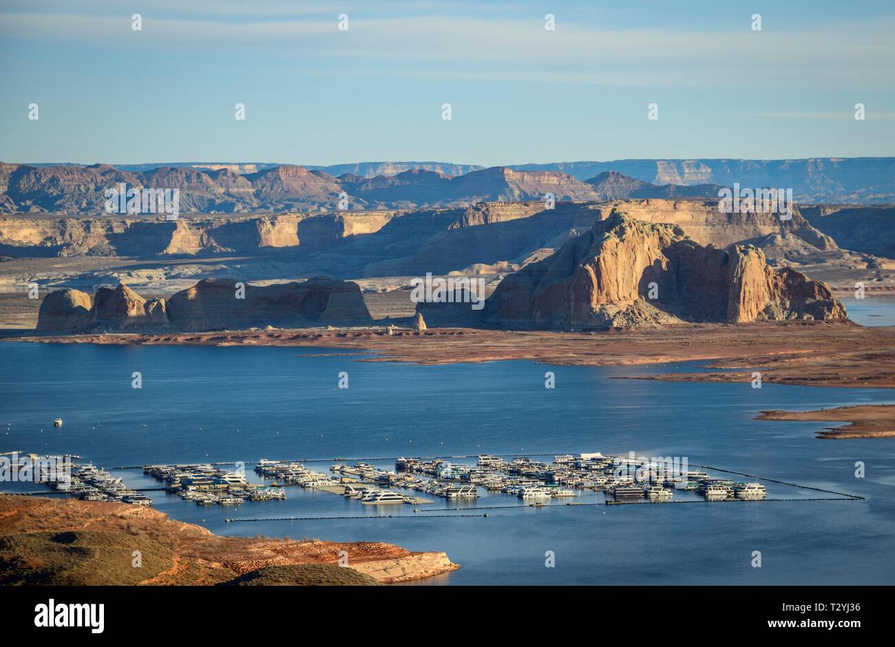 View wahweap boat marina hi-res stock photography and images - Alamy