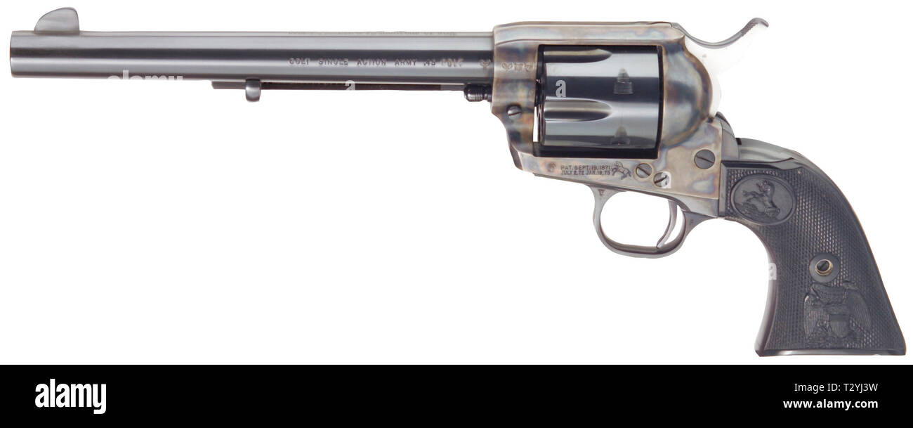 Colt 1873 single action army revolver hi-res stock photography and ...