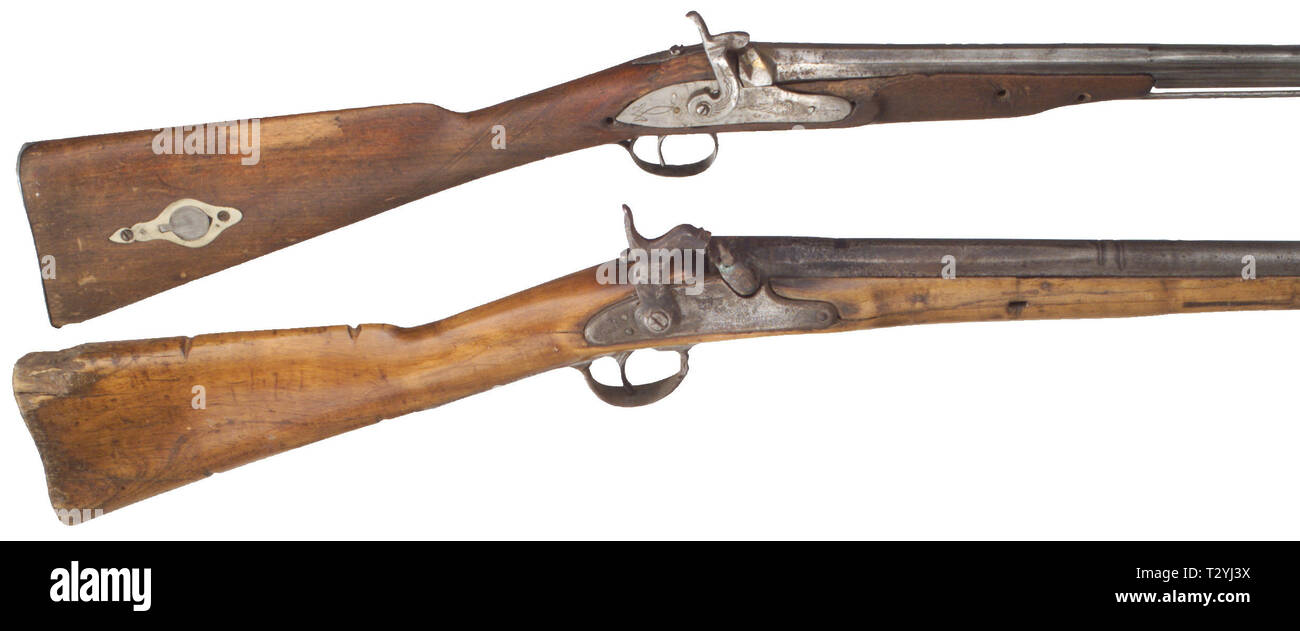 Two rifles hi-res stock photography and images - Alamy