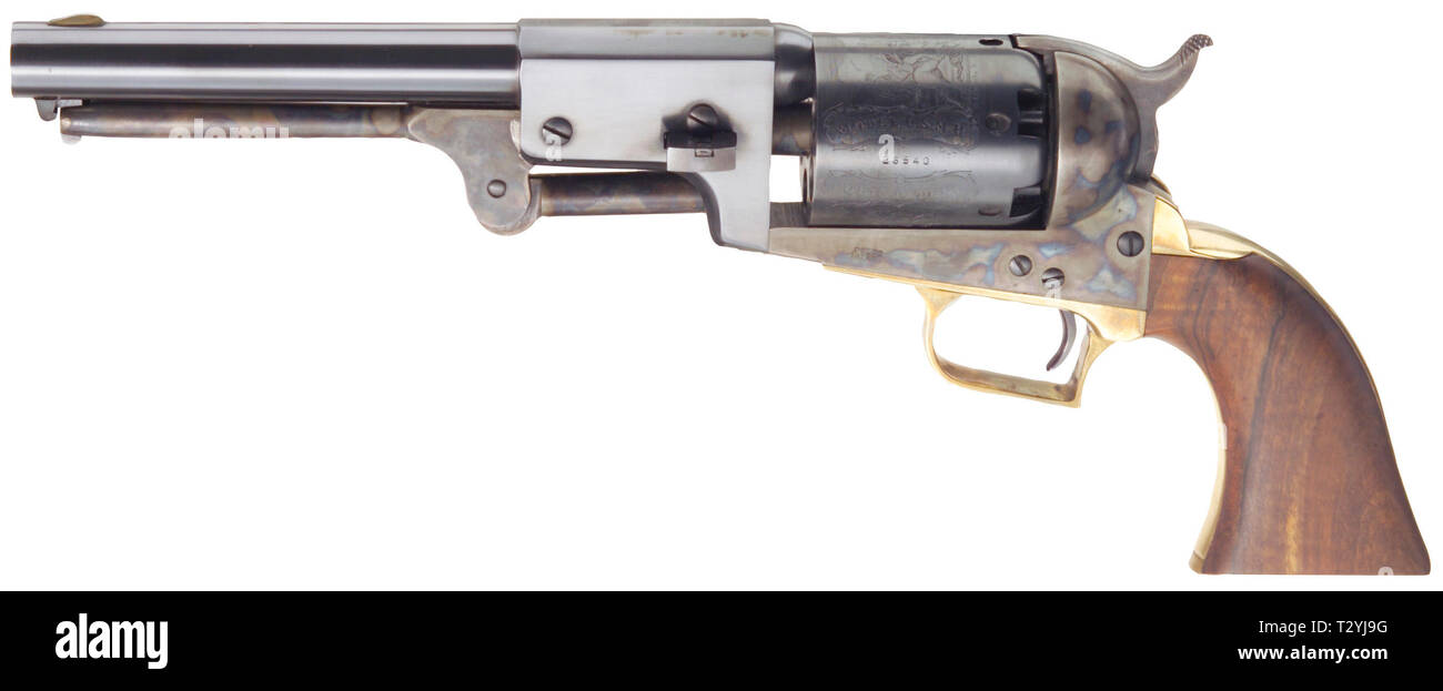 Small arms, revolver, Colt Dragoon, 1848, caliber 44, Additional-Rights ...