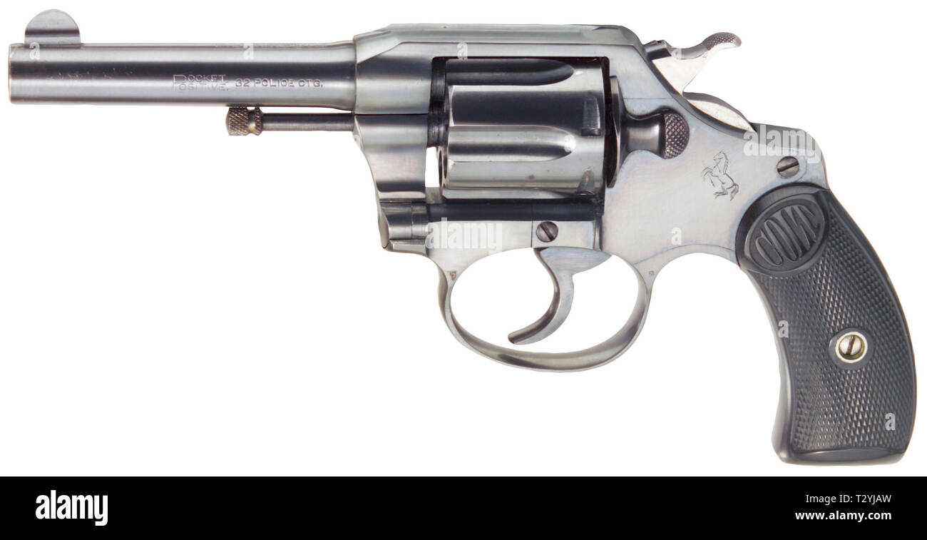 Small arms, revolver, Colt Police Positive, caliber .32, Additional ...