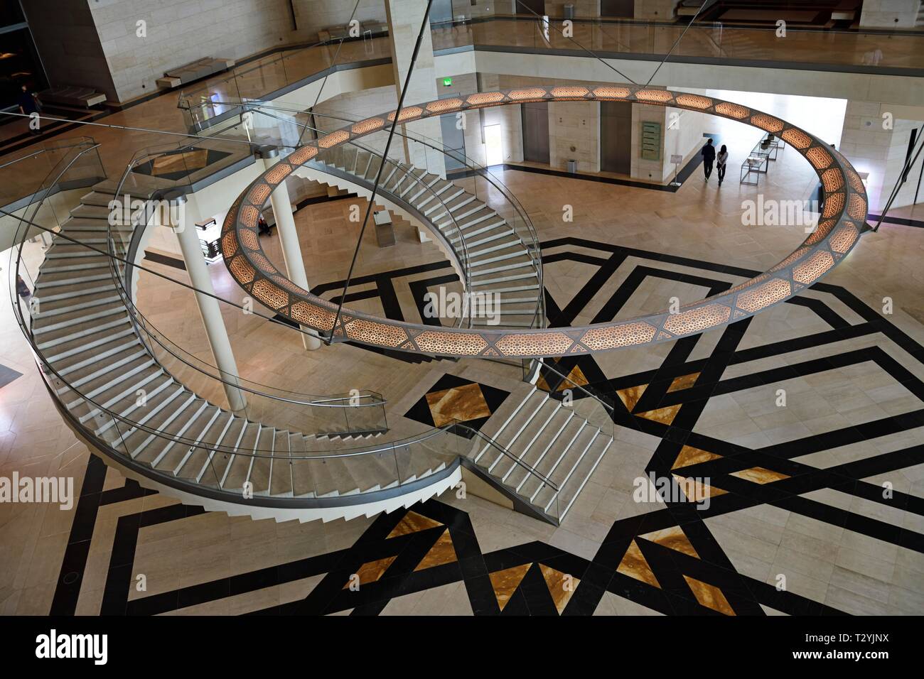Interior modern museum lobby hi-res stock photography and images - Alamy