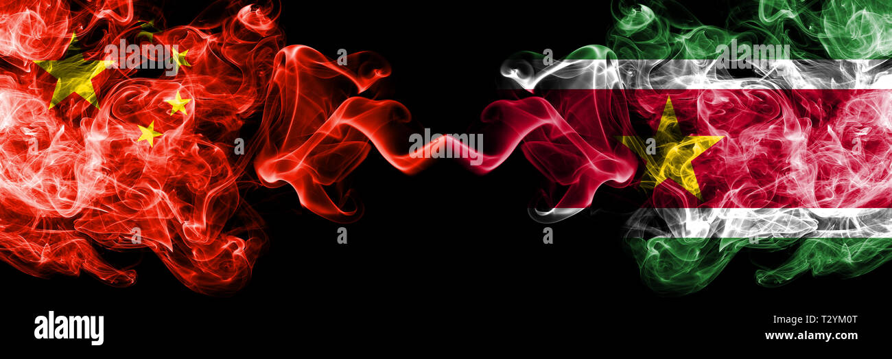 China vs suriname hi-res stock photography and images - Alamy