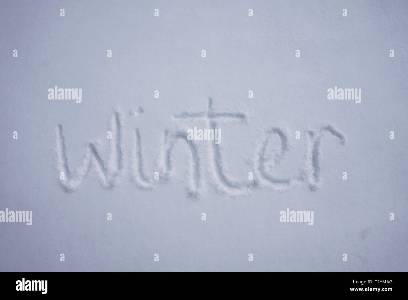 Frosty written hi-res stock photography and images - Alamy