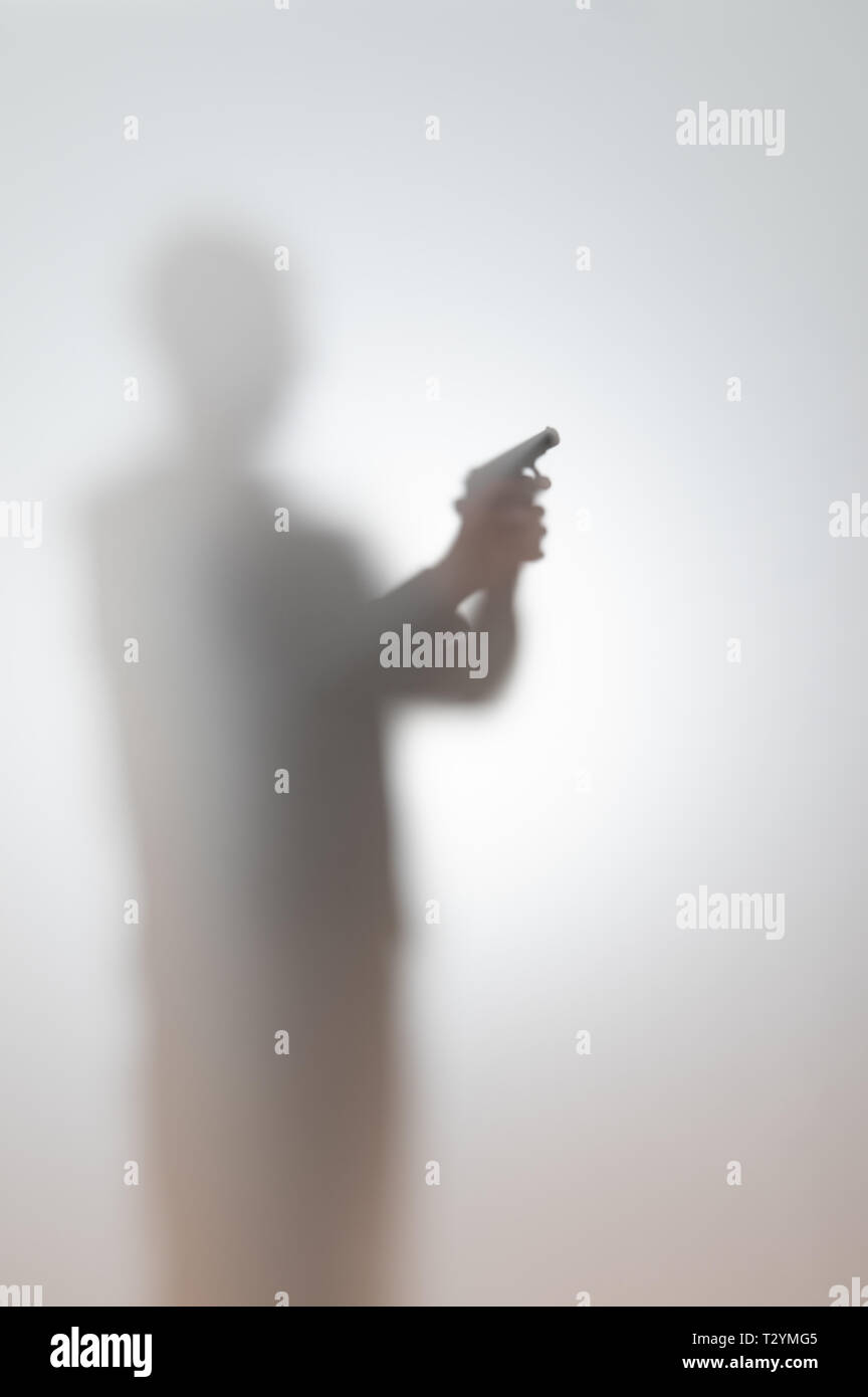 Blurry figure silhouette hi-res stock photography and images - Alamy