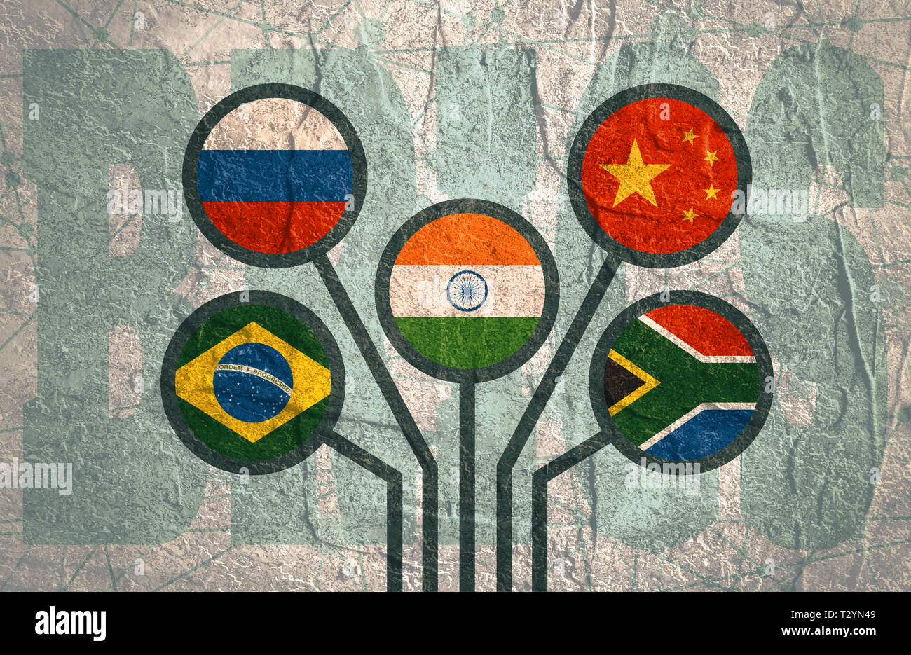 Emerging market flags hi-res stock photography and images - Alamy
