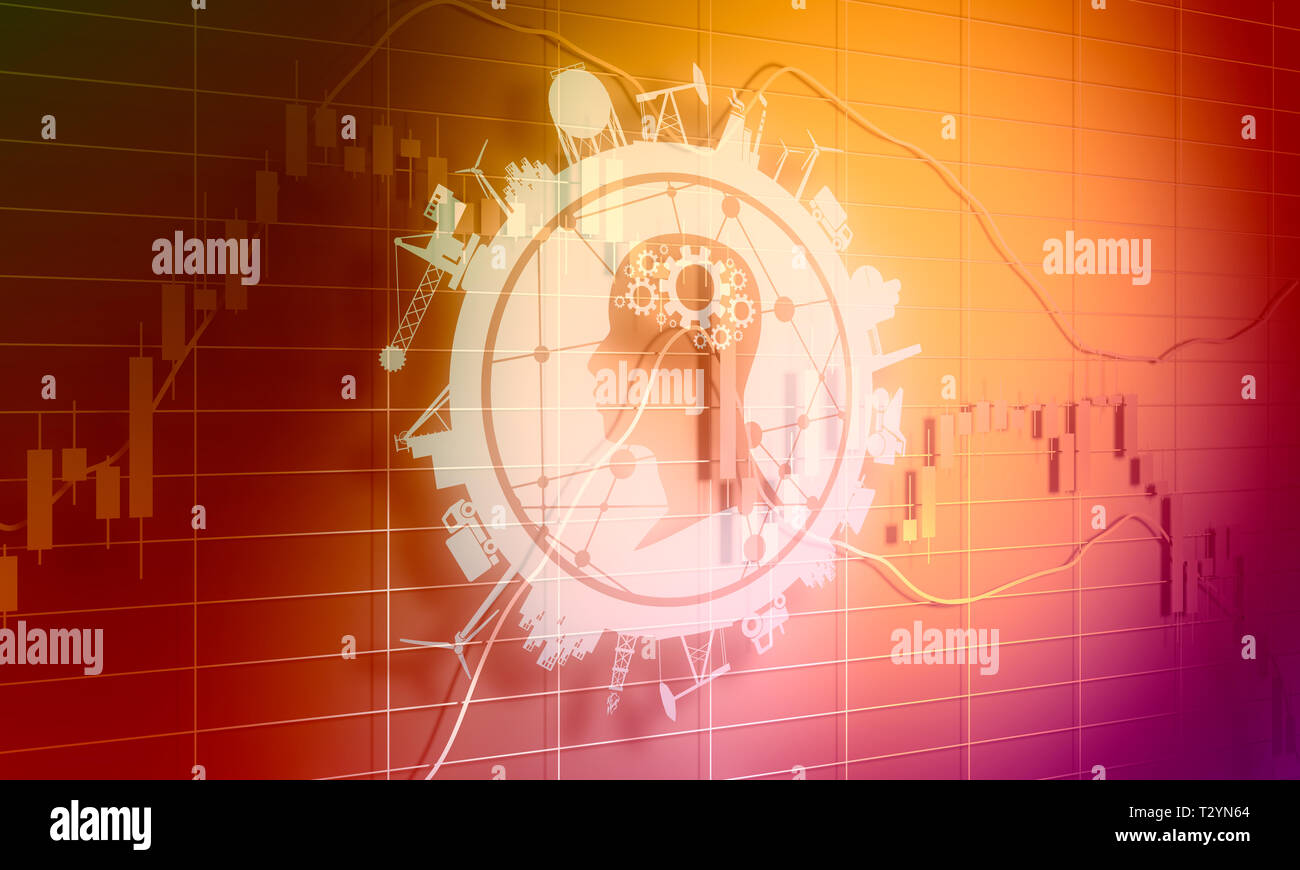 Forex candlestick pattern. Trading chart concept. Financial market ...