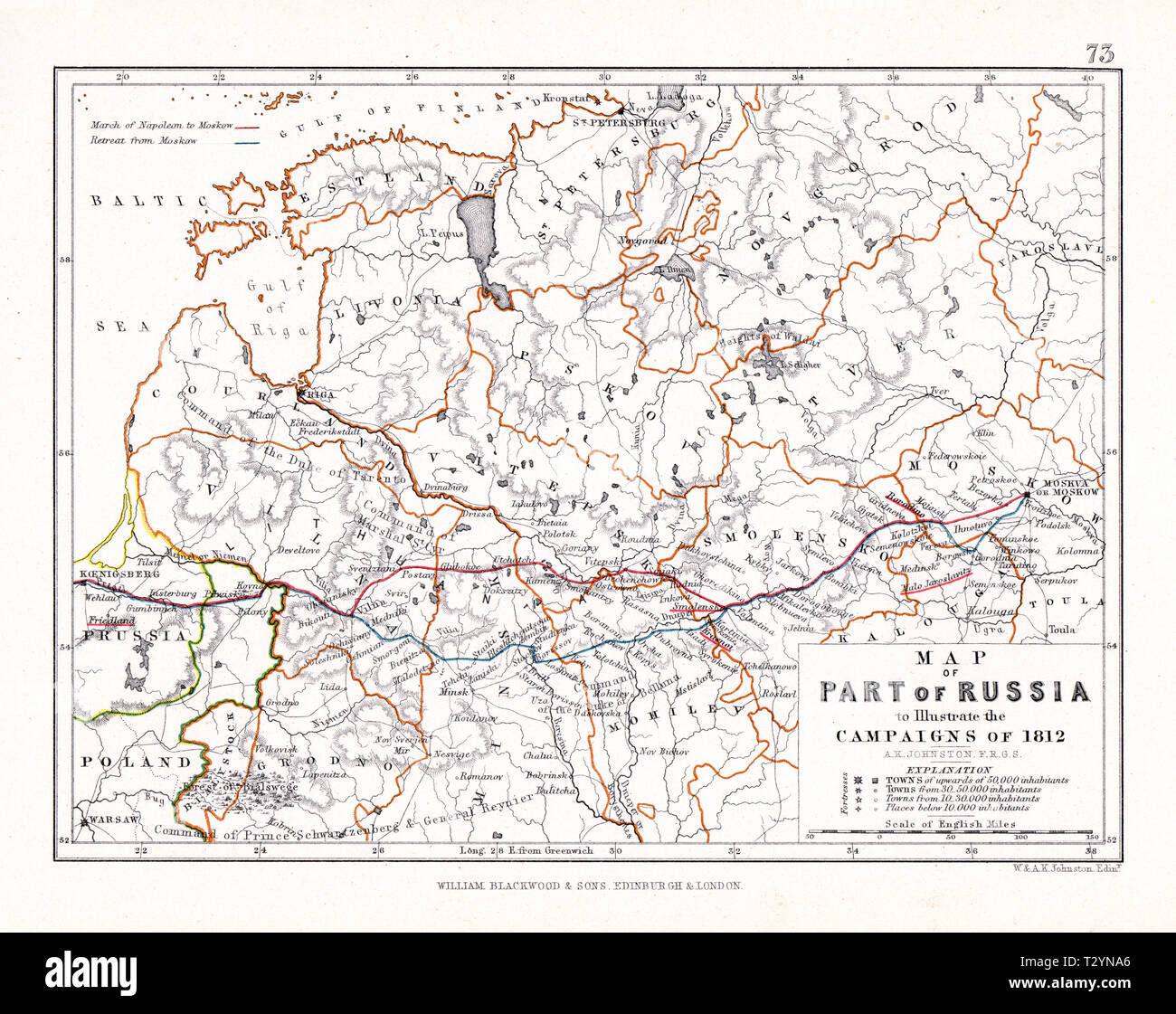 Napoleonic map of europe hi-res stock photography and images - Alamy