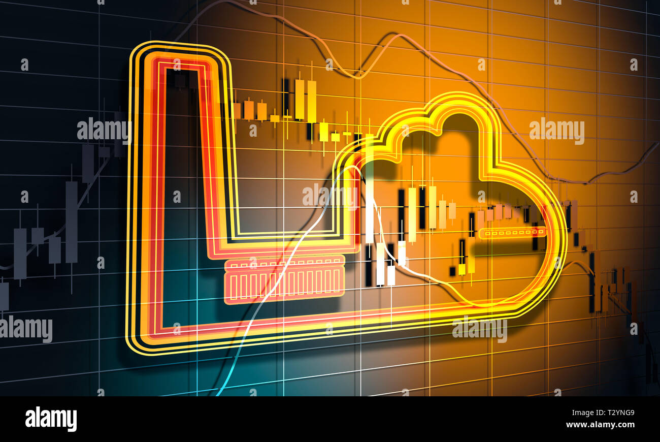 Forex candlestick pattern. Trading chart concept. Financial market ...