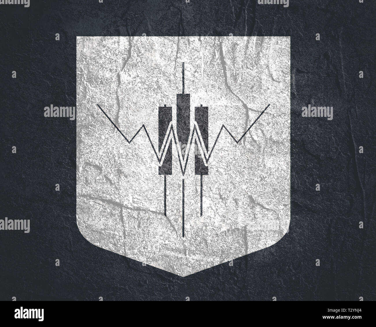 Candlestick trading chart analyzing in forex stock market. Exchange ...