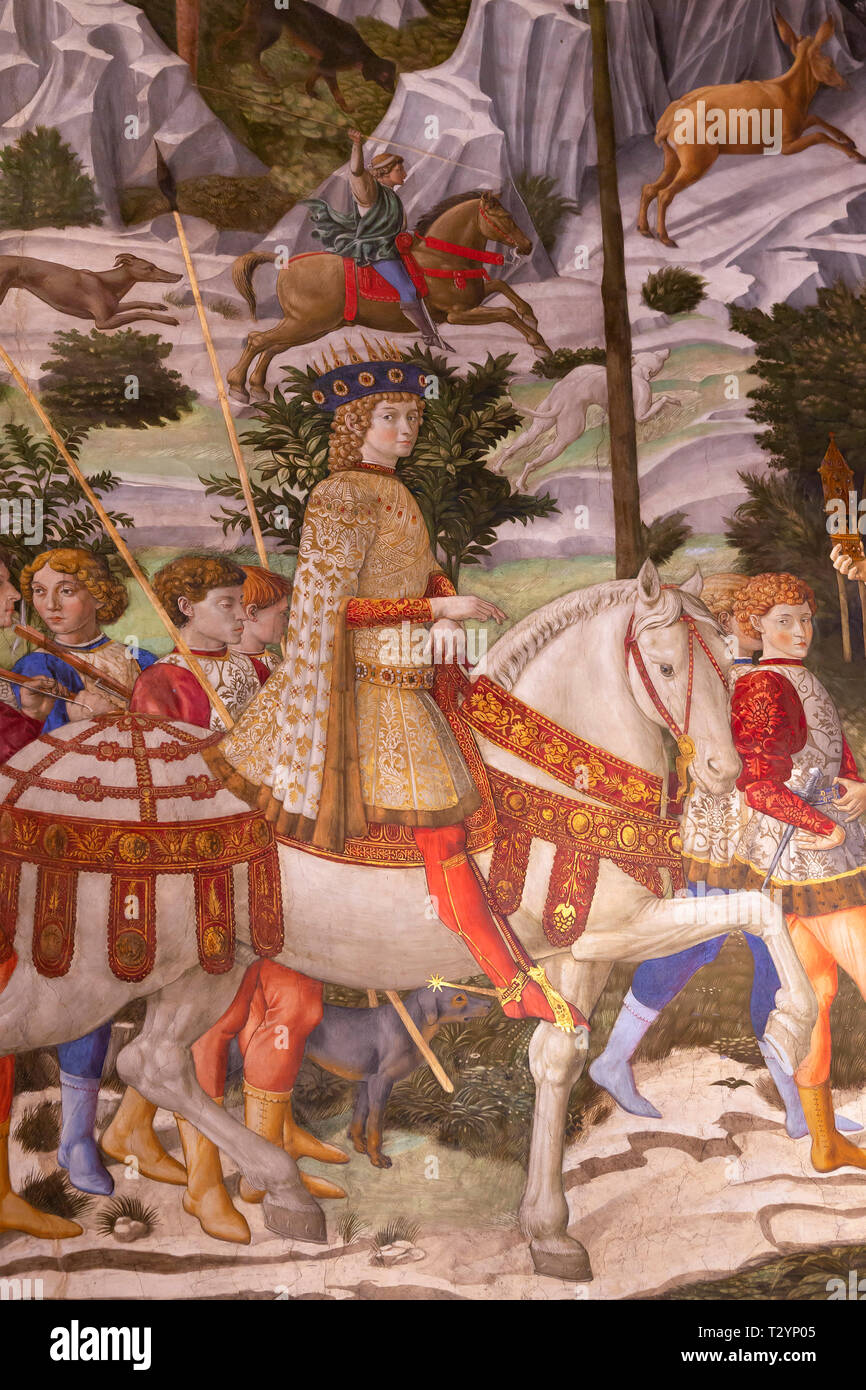 Lorenzo de' Medici, Lorenzo the Magnificent, on horseback as Caspar the ...