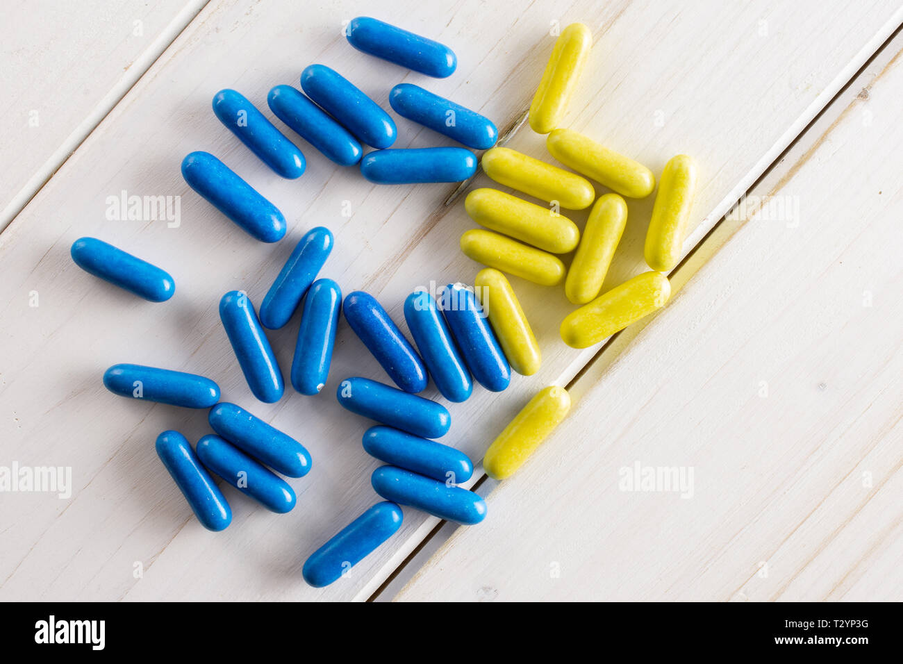 Light blue licorice hi-res stock photography and images - Alamy