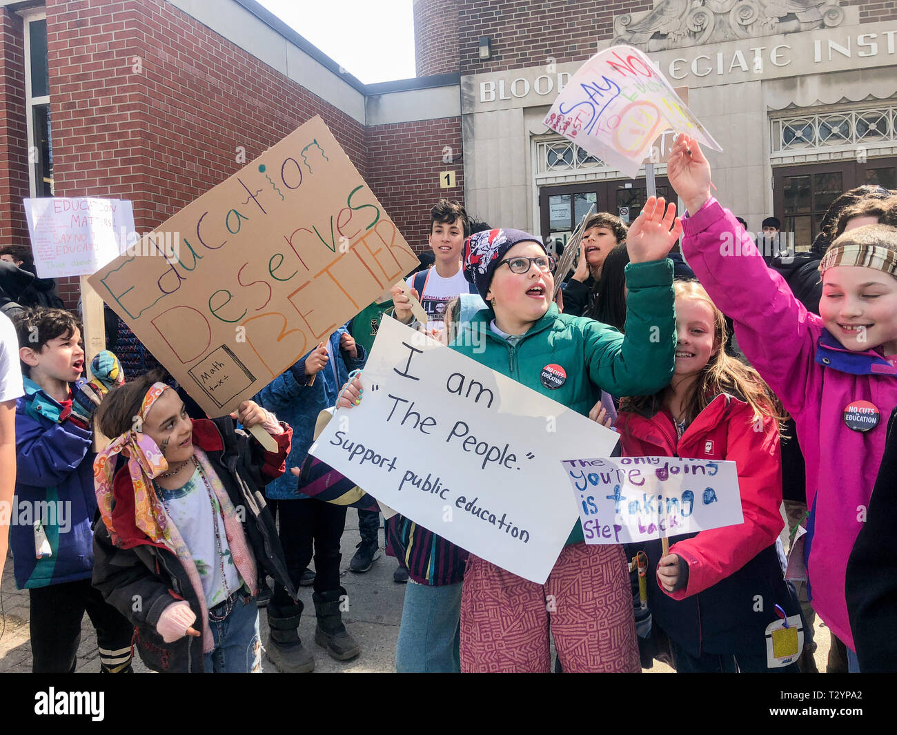 Toronto group students hi-res stock photography and images - Alamy