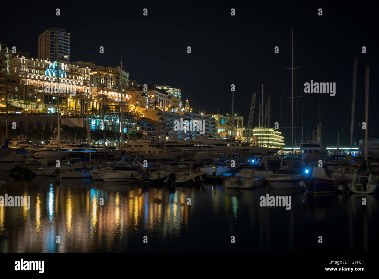 Port Hercules in Principality of Monaco Stock Photo - Alamy