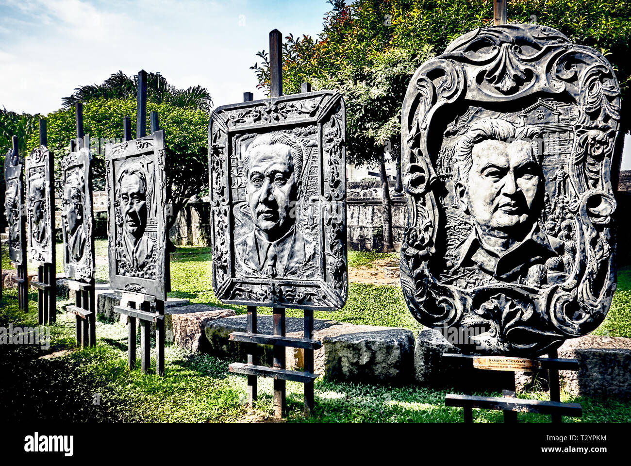 Manila, Philippines: HD photo of 'The Philippine Presidents' Gallery ...