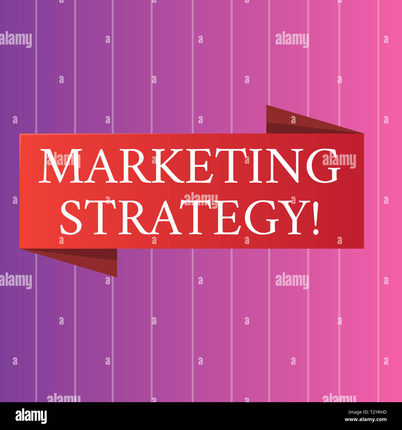 Word writing text Marketing Strategy. Business photo showcasing plan of ...