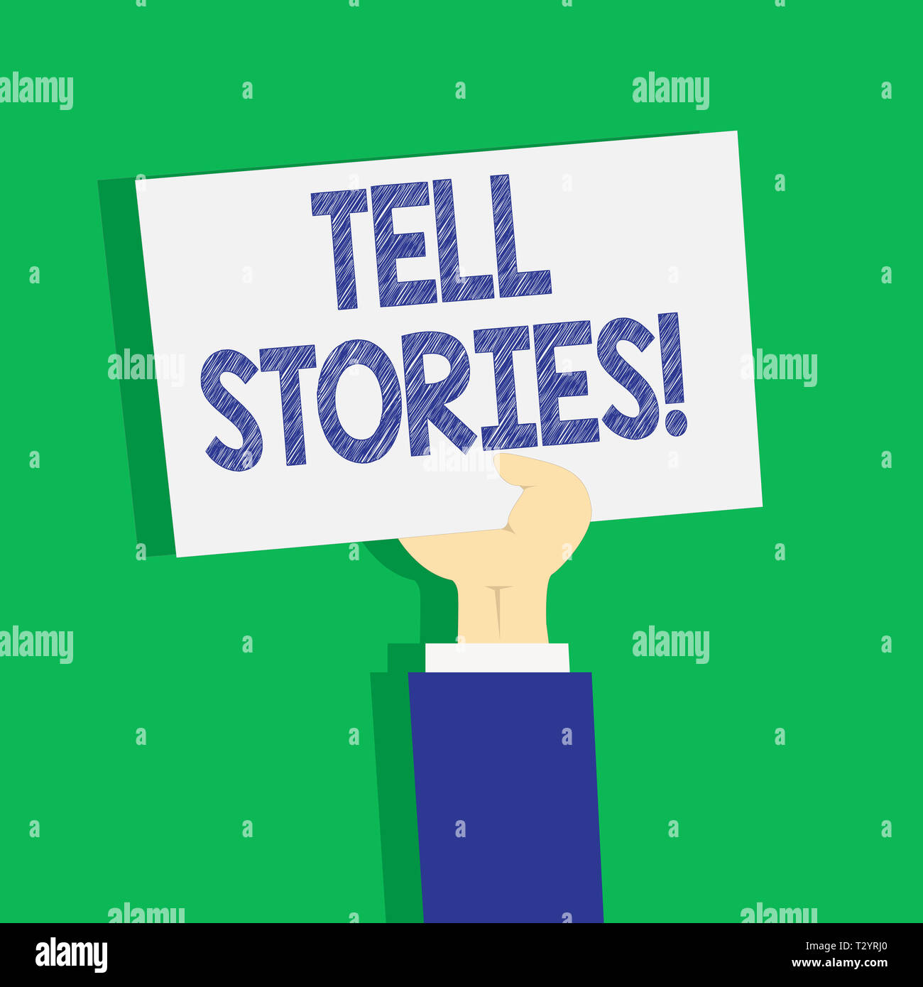 Text sign showing Tell Stories. Business photo text description of ...