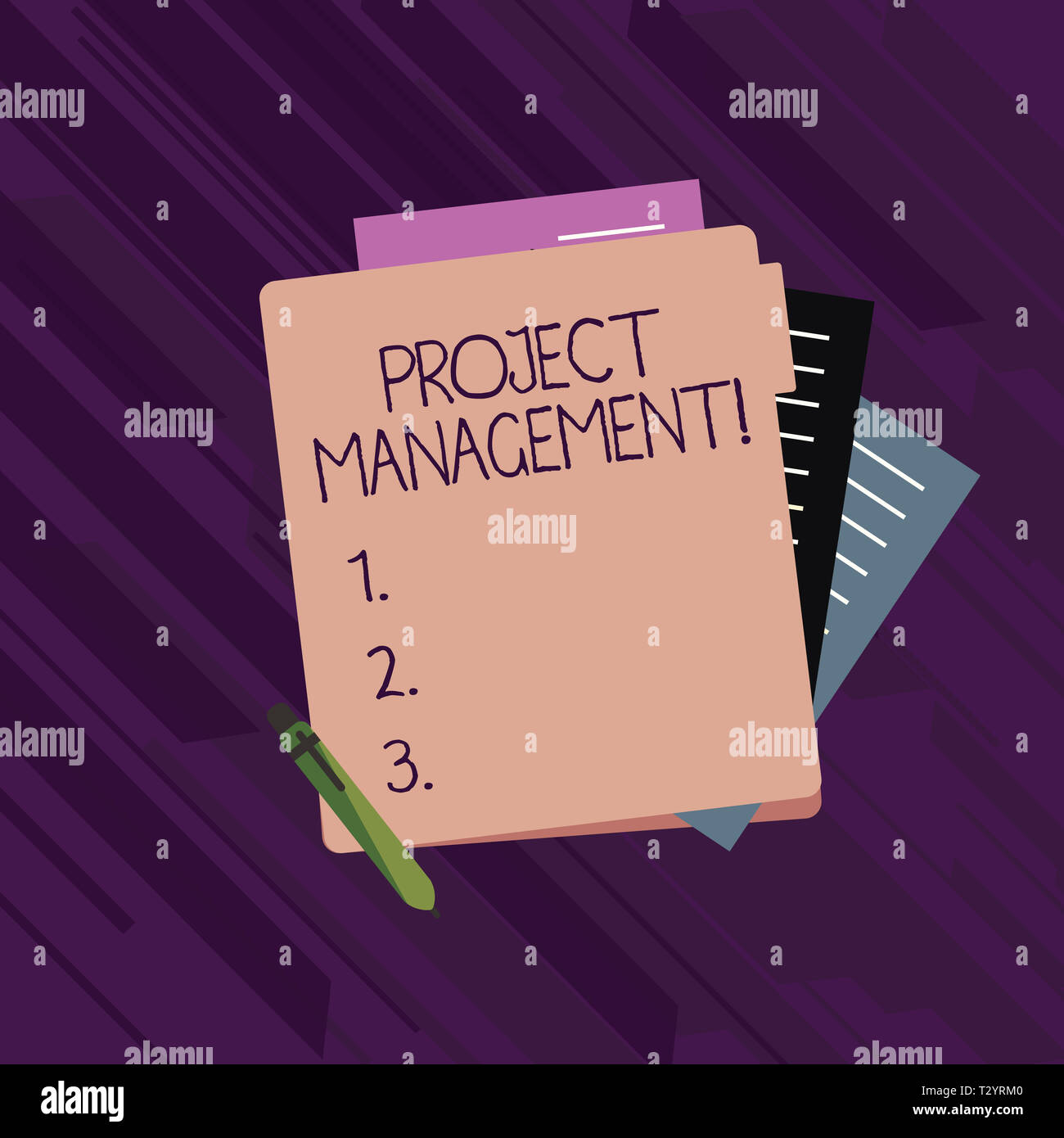 Text sign showing Project Management. Business photo showcasing ...