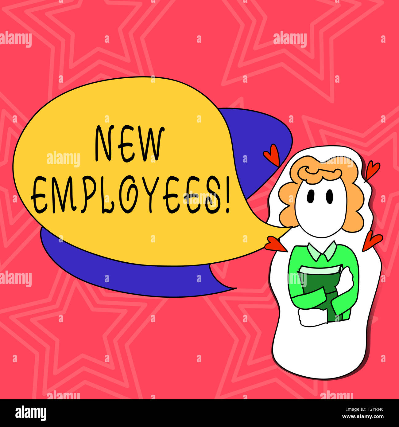 Conceptual hand writing showing New Employees. Concept meaning ...