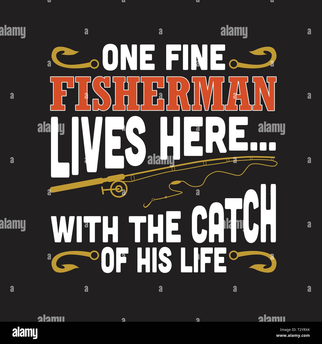 Fishing fine Stock Vector Images - Alamy