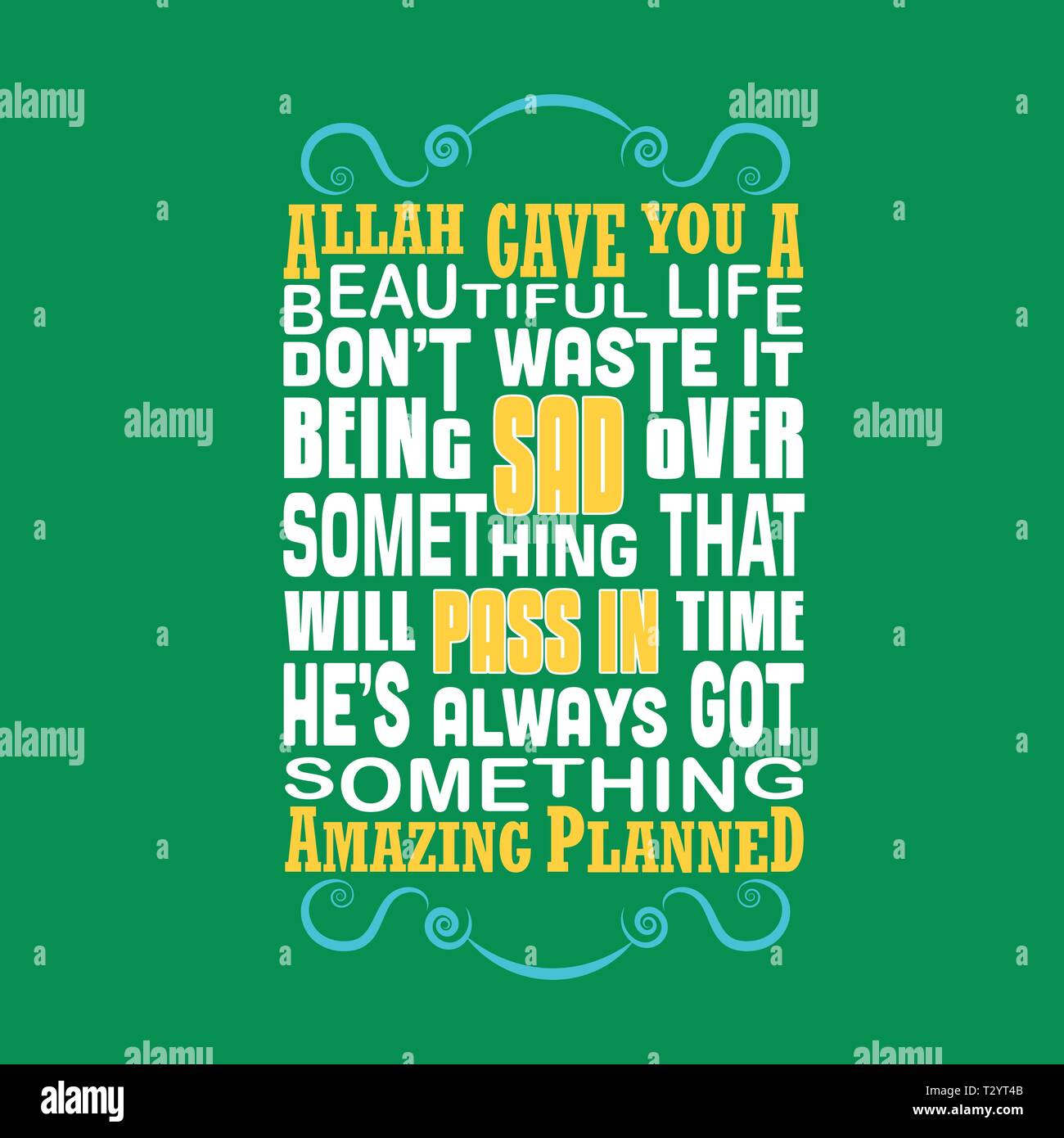 Beautiful arabic quotes hi-res stock photography and images - Alamy