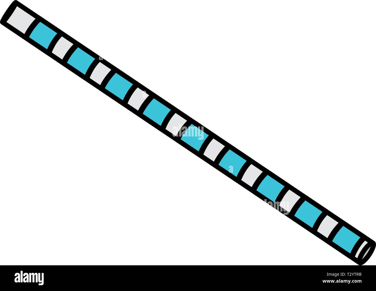 plastic straw accessory icon vector illustration design Stock Vector ...