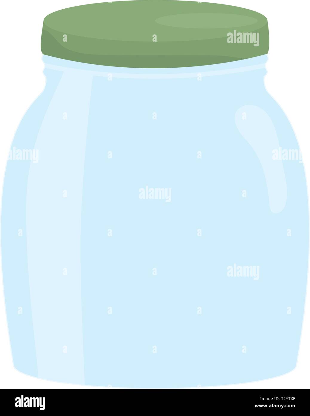mason jar glass with lid vector illustration design Stock Vector Image ...