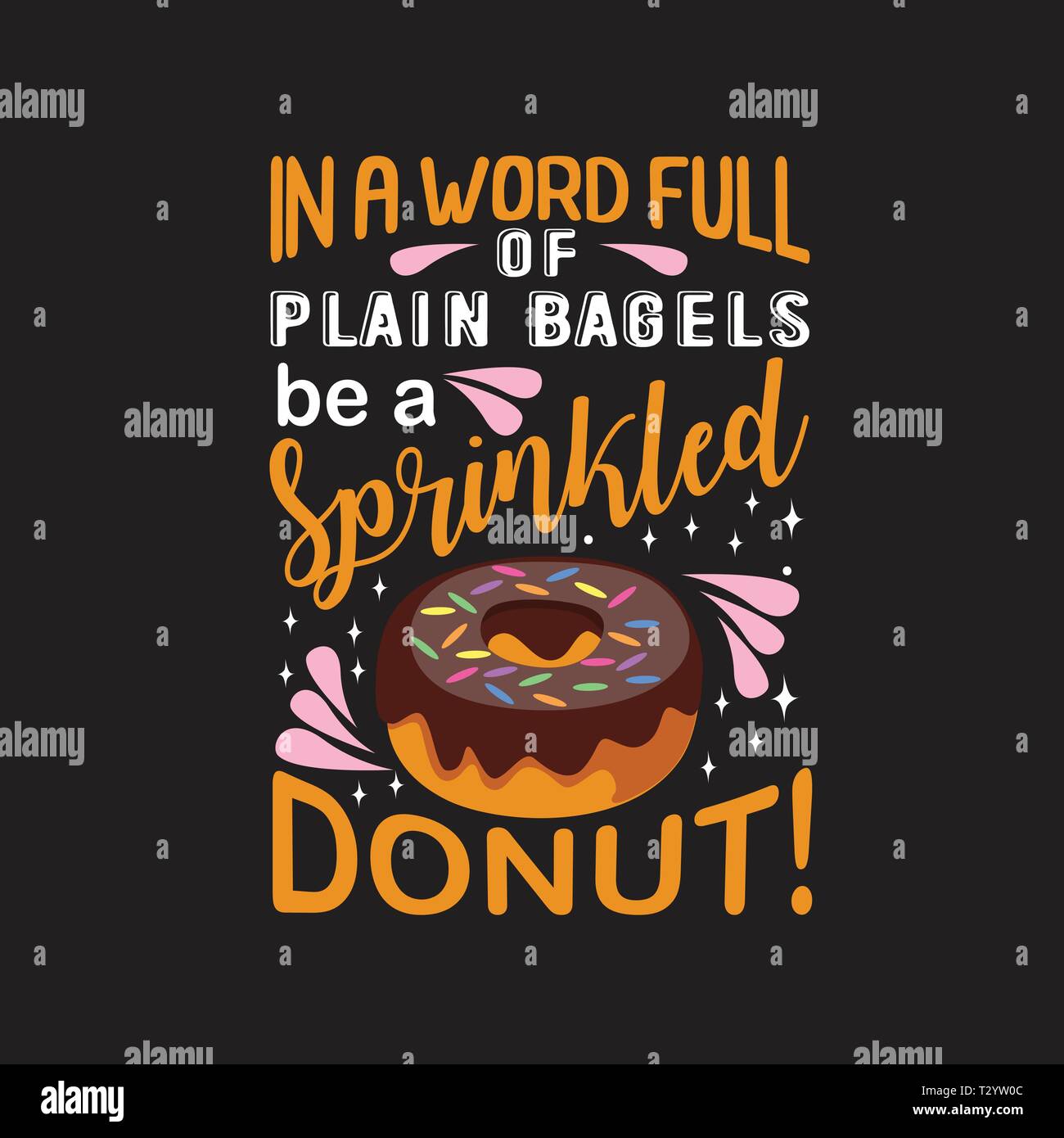 Plain bagels Stock Vector Images - Alamy