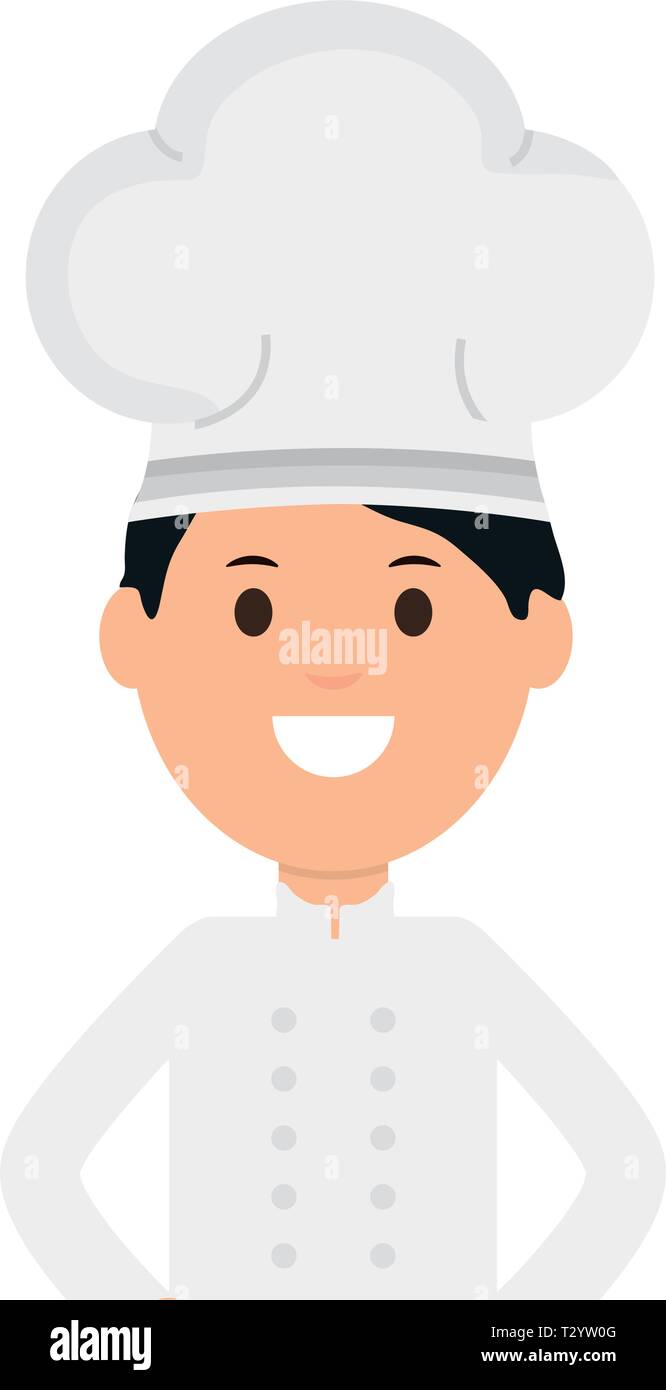 young chef avatar character vector illustration design Stock Vector ...