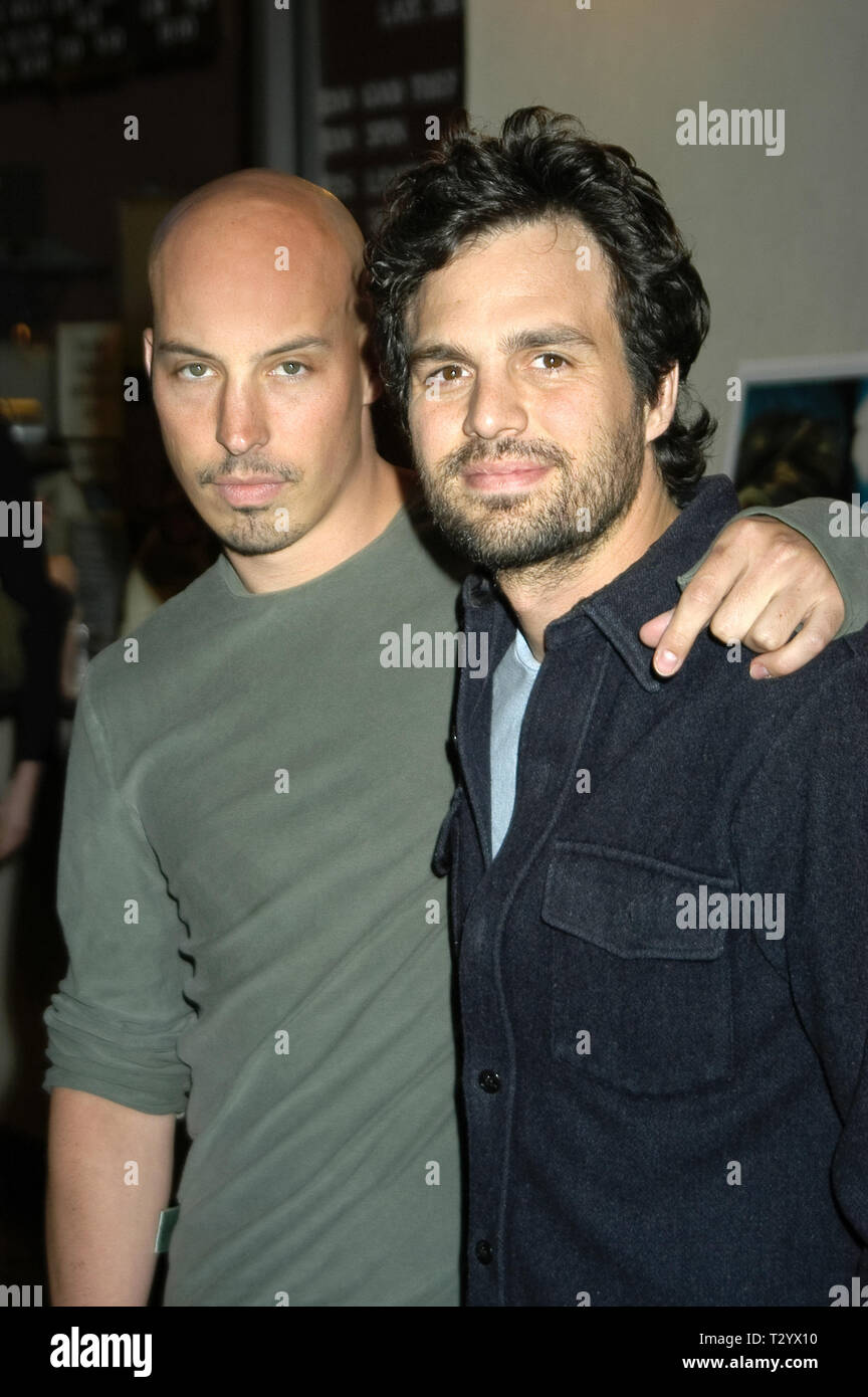 Director Austin Chick & Mark Ruffalo at the Los Angeles Premiere of "XX ...