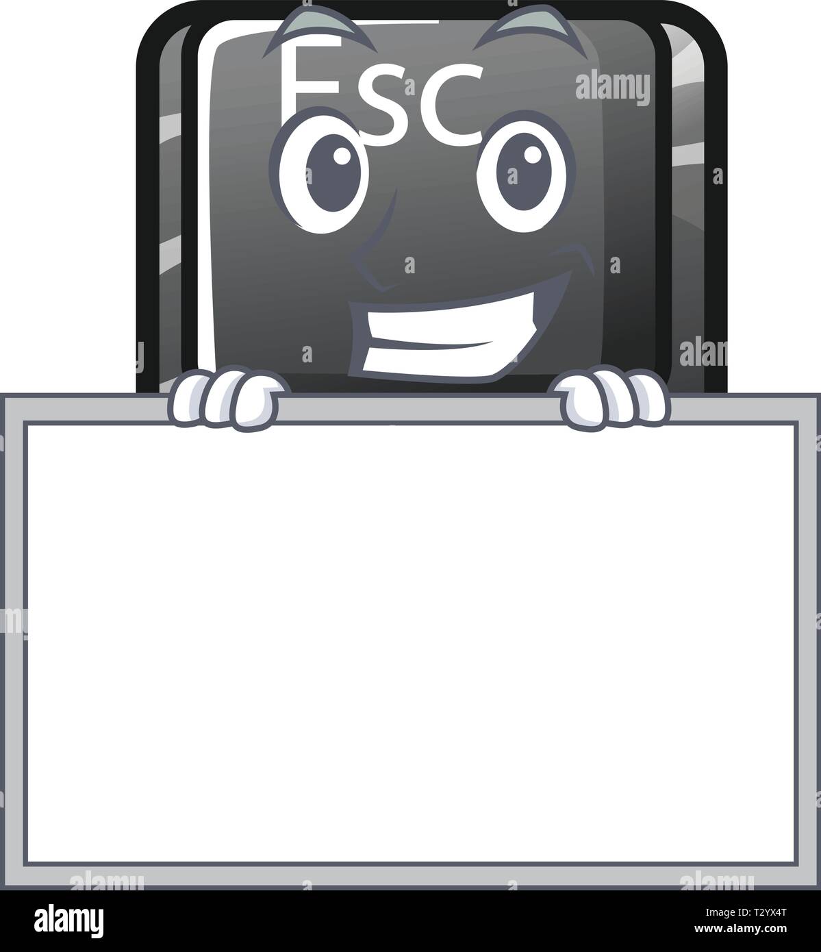 Escape keyboard computer esc Stock Vector Images - Alamy