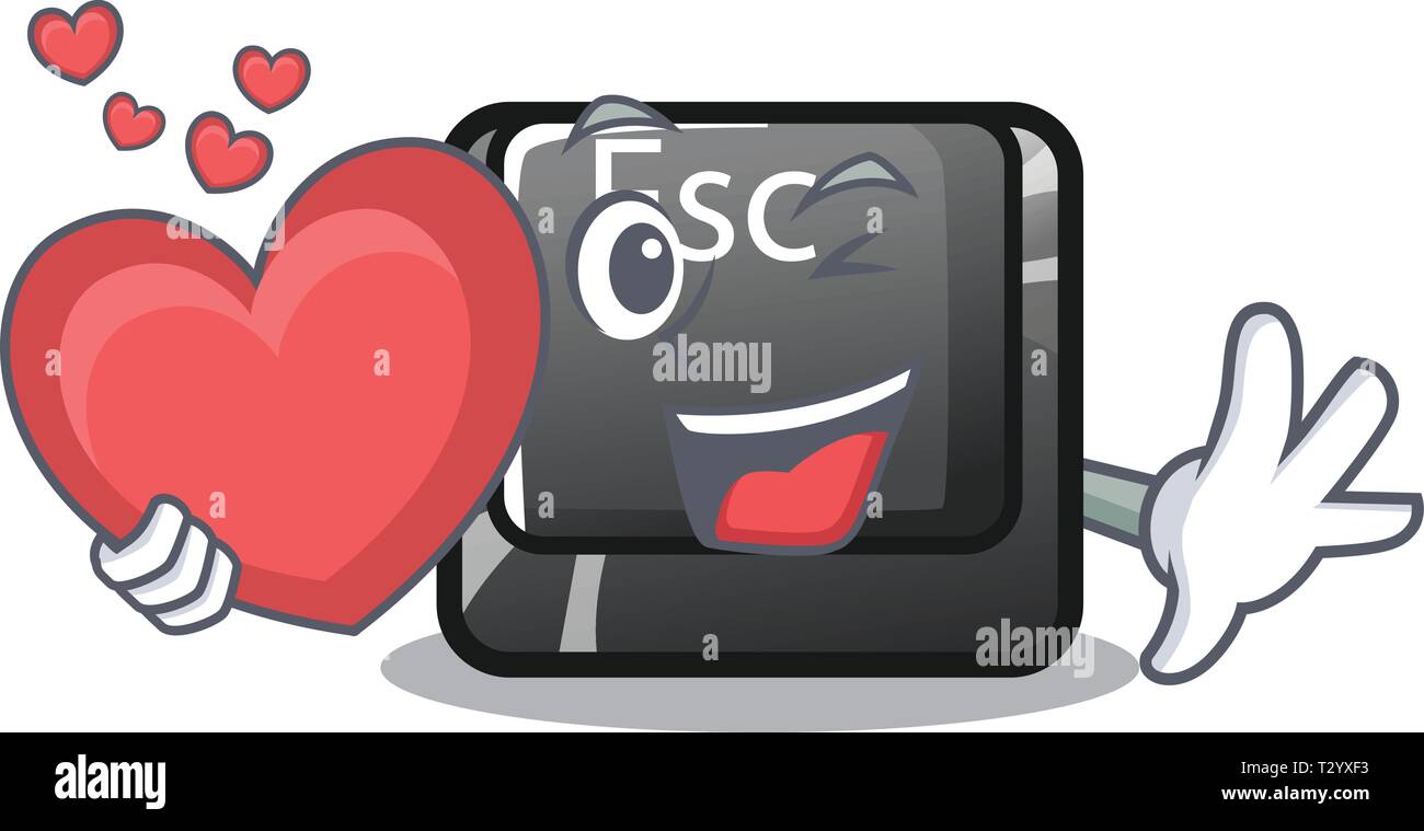 Escape keyboard computer esc Stock Vector Images - Alamy