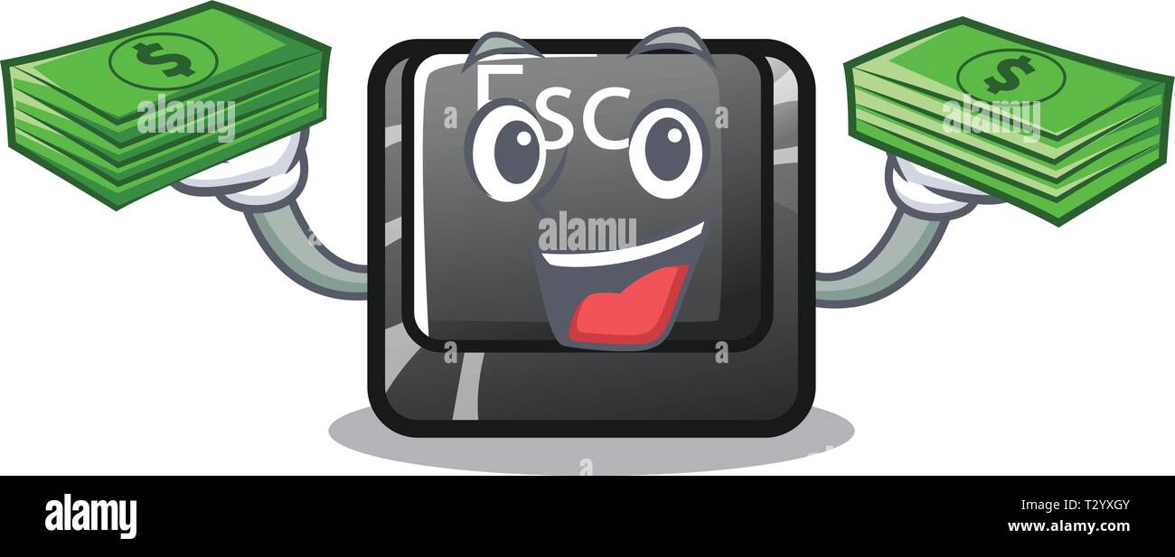 Escape keyboard computer esc Stock Vector Images - Alamy