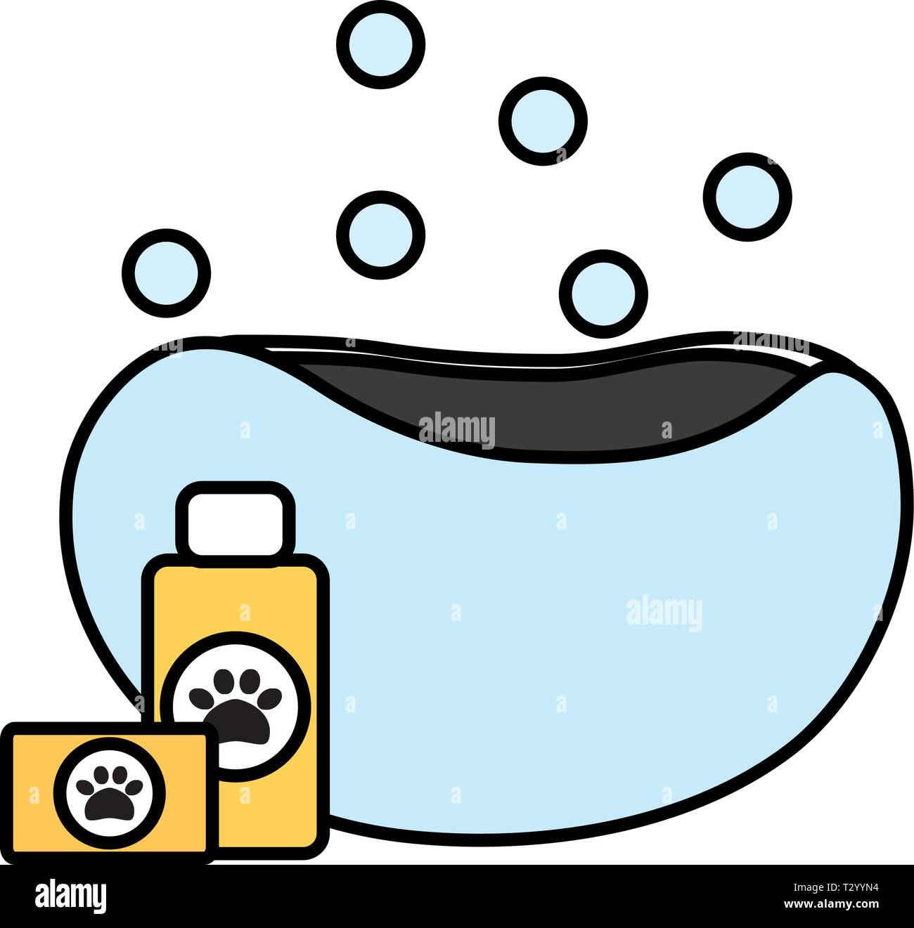 Cartoon Dog Shampoo Bottle