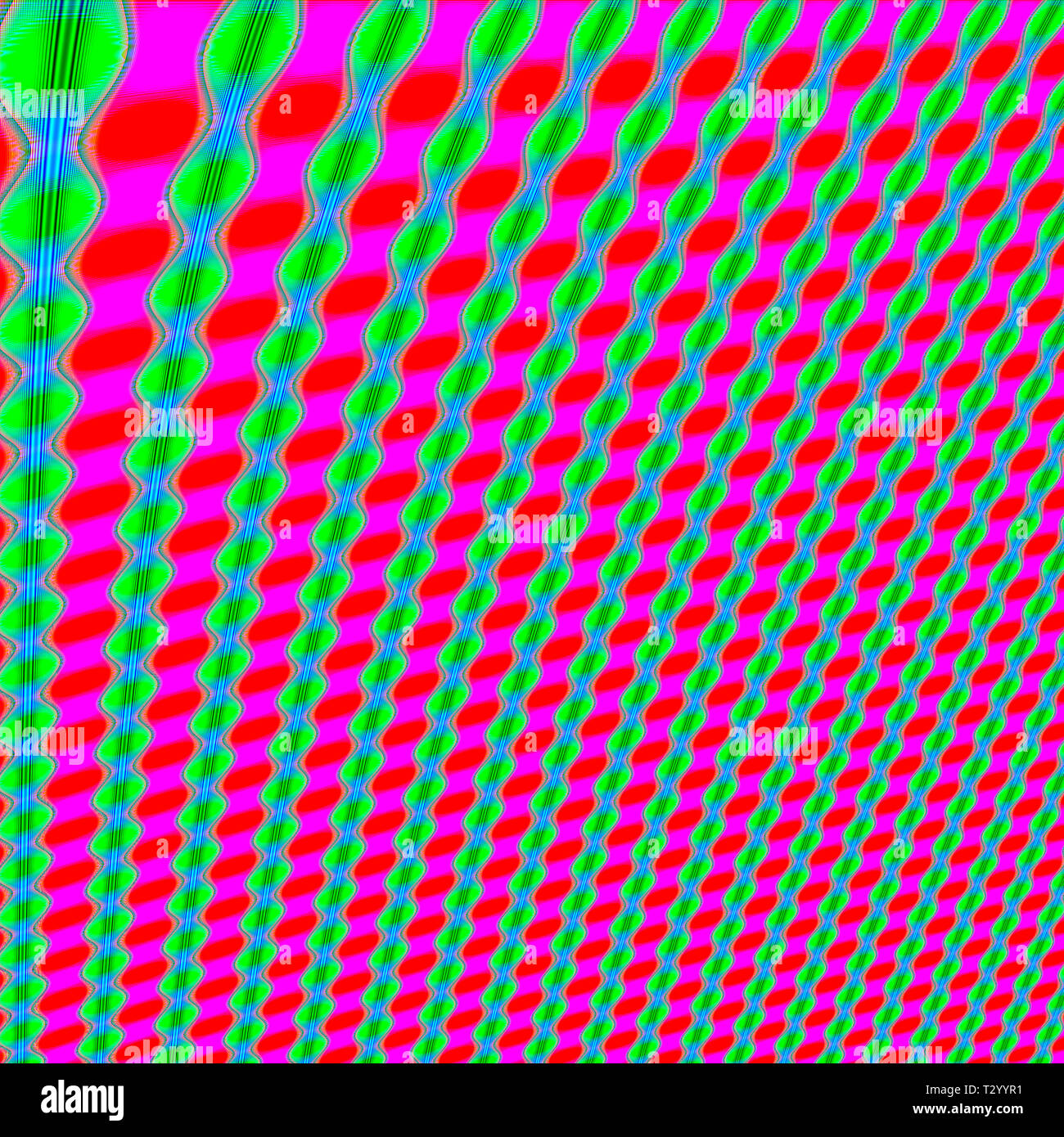 Computer art: Drawing of dots and circles of different size and color ...