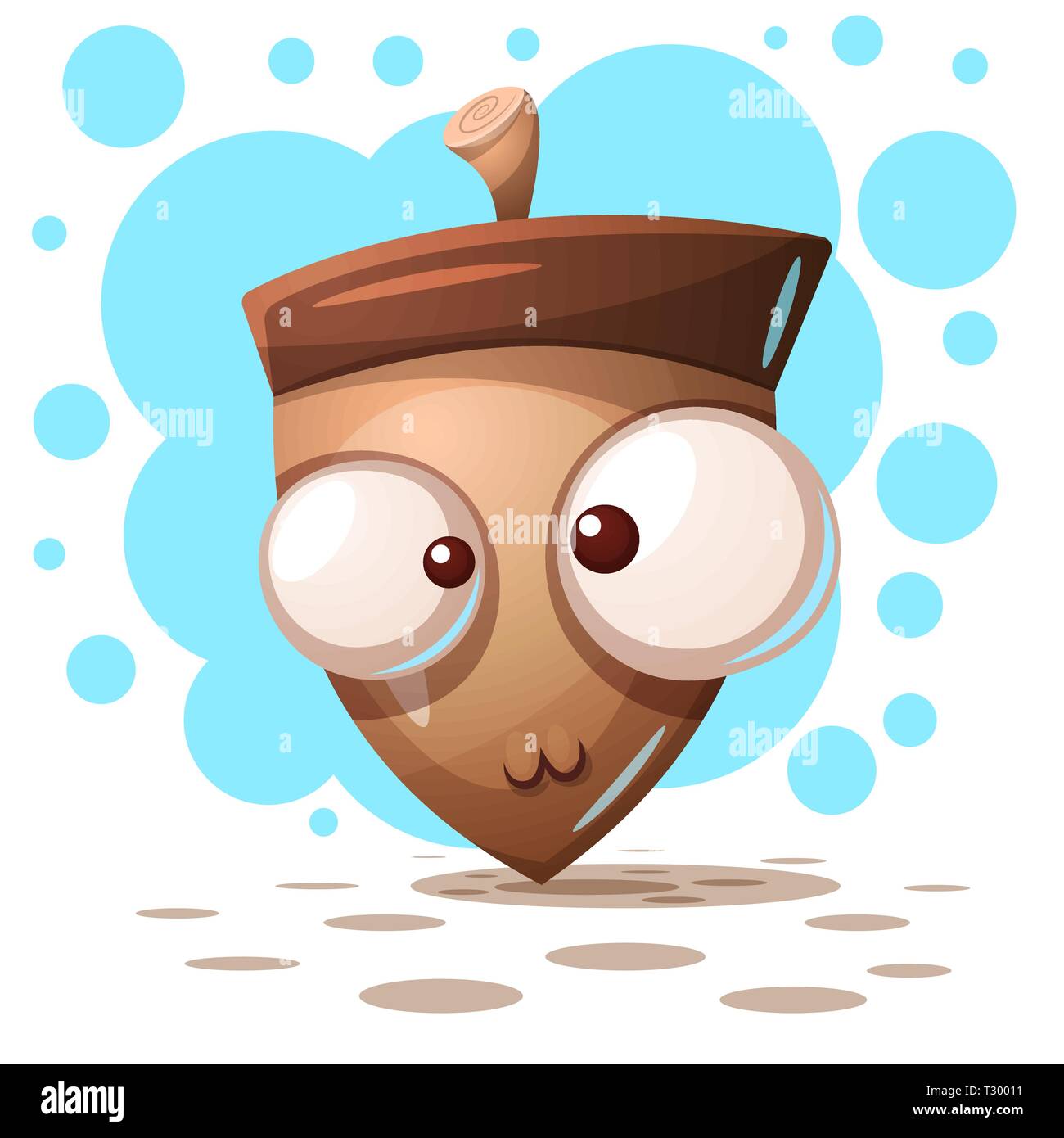 Pistachio happy food cartoon Stock Vector Images - Alamy