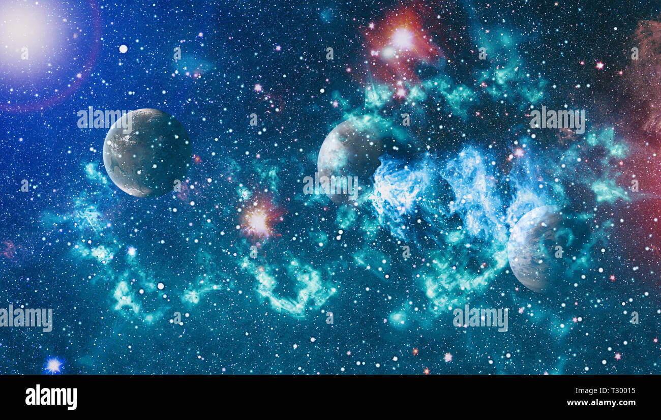 High quality space background. Elements of this image furnished by NASA ...