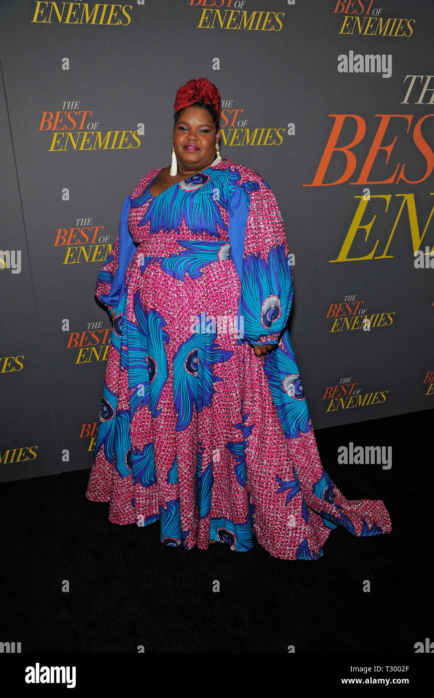 NEW YORK, NY - APRIL 04: Anne-Nakia Green attends 'The Best Of Enemies ...