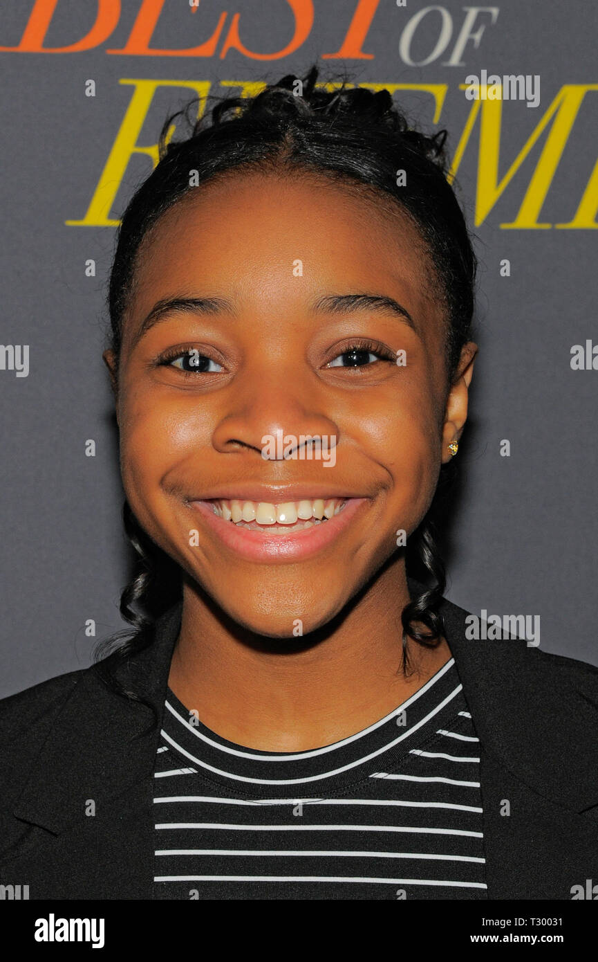 NEW YORK, NY - APRIL 04: Nadej Bailey attends 'The Best Of Enemies' New ...