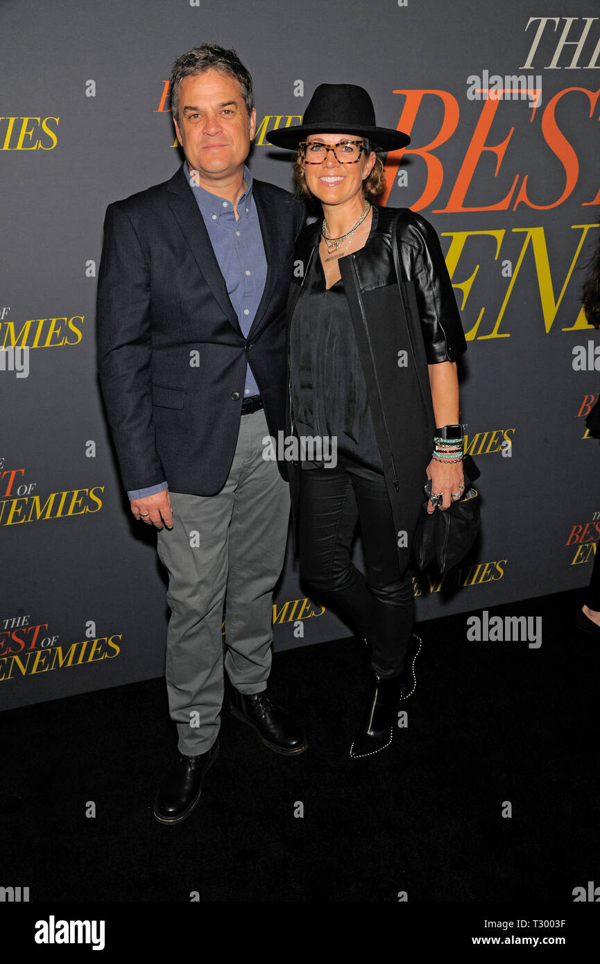 NEW YORK, NY - APRIL 04: Robin Bissell and Krista Bissell attend 'The ...