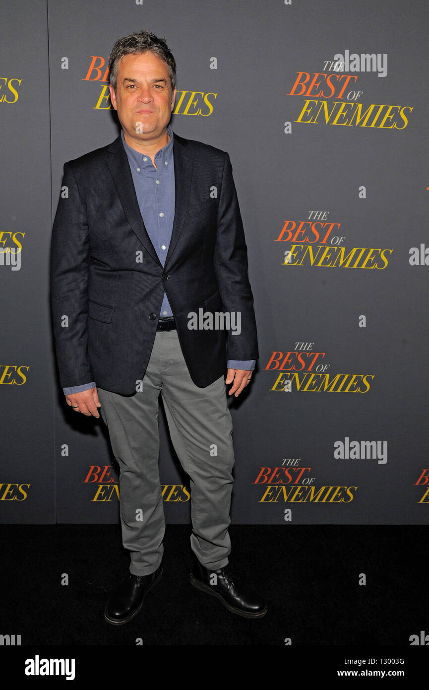 NEW YORK, NY - APRIL 04: Robin Bissell attends 'The Best Of Enemies ...