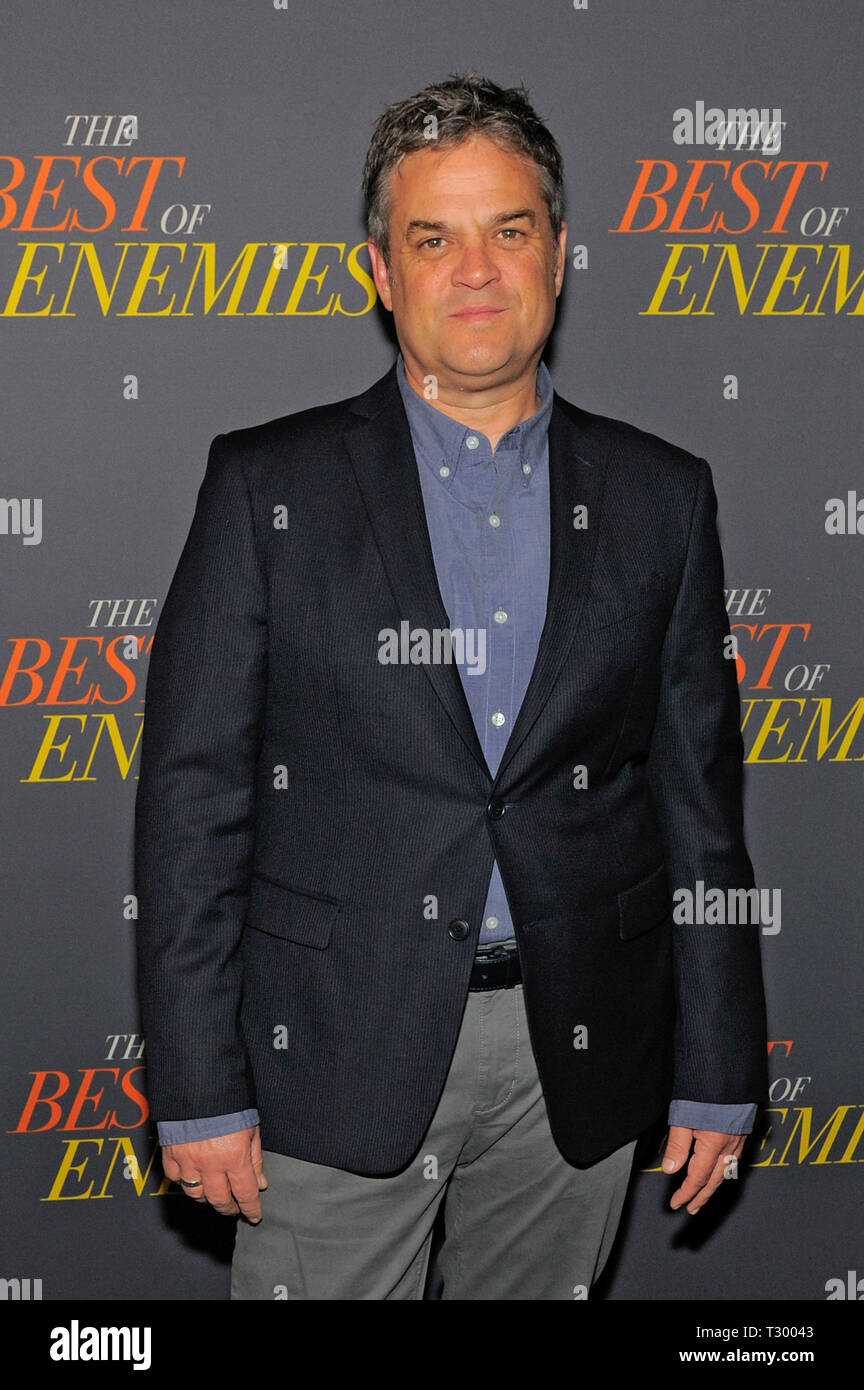 NEW YORK, NY - APRIL 04: Robin Bissell attends 'The Best Of Enemies ...