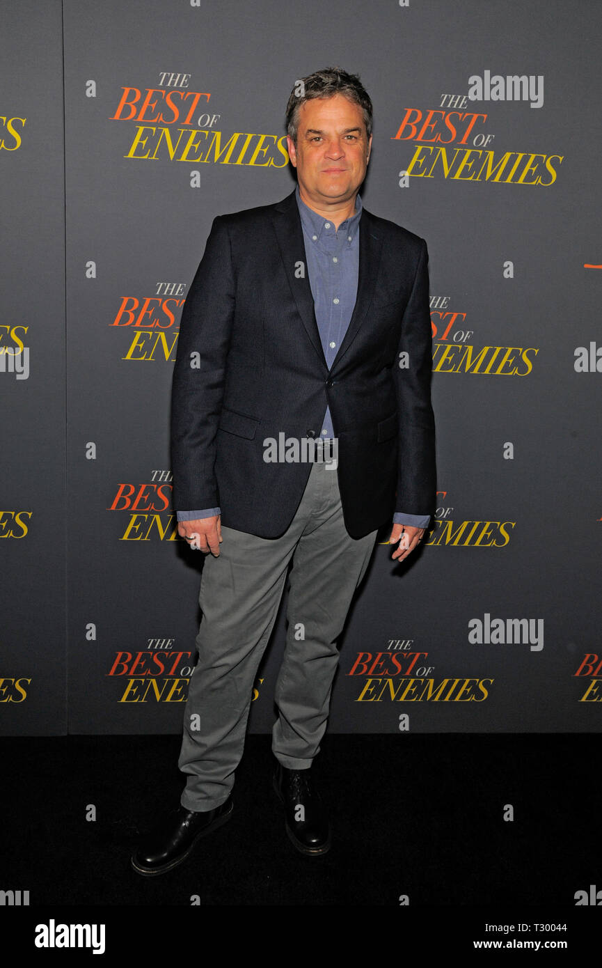 NEW YORK, NY - APRIL 04: Robin Bissell attends 'The Best Of Enemies ...